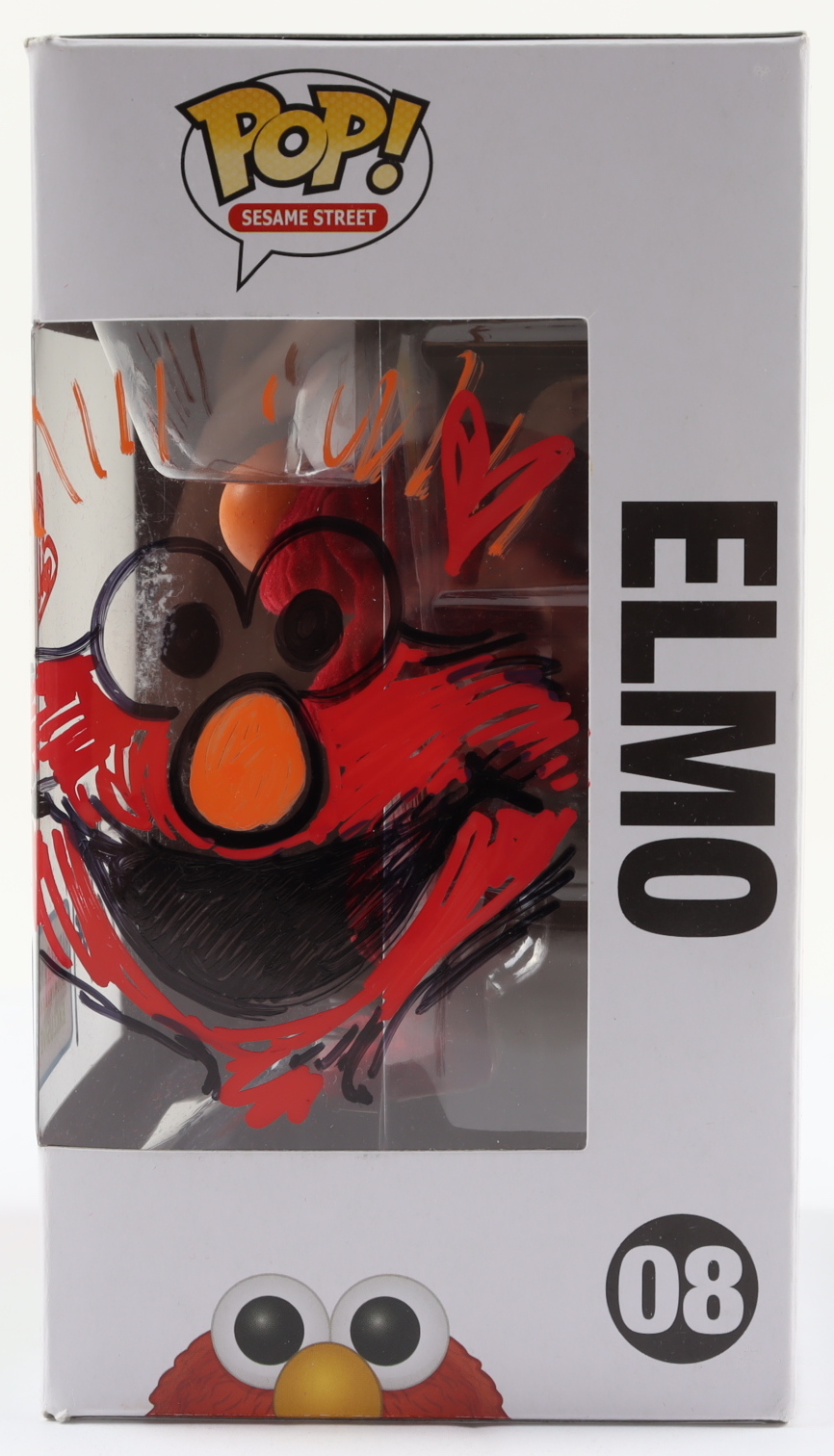 Guy Gilchrist Signed "Sesame Street" #08 Elmo Funko Pop! Vinyl Figure ...