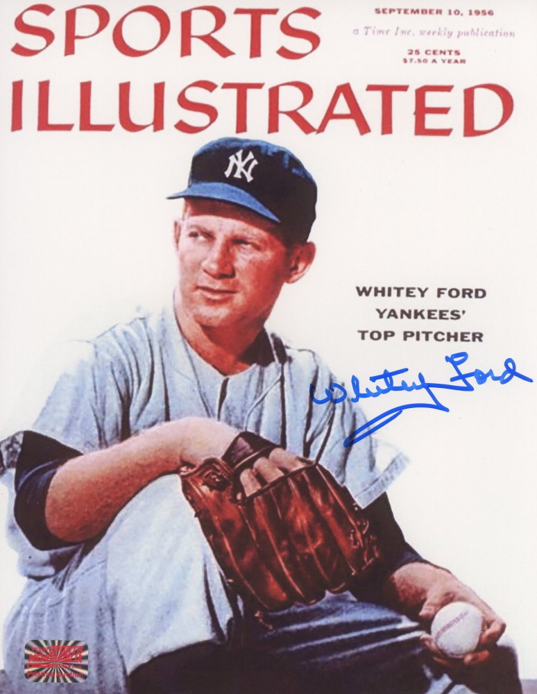 Whitey Ford Signed Yankees 8x10 Photo (YSMS COA) | Pristine Auction