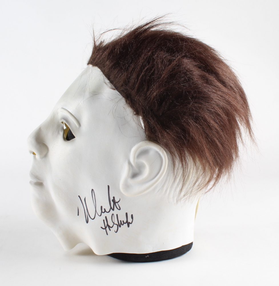 Nick Castle Signed "Halloween" Michael Myers Mask Inscribed "The Shape ...