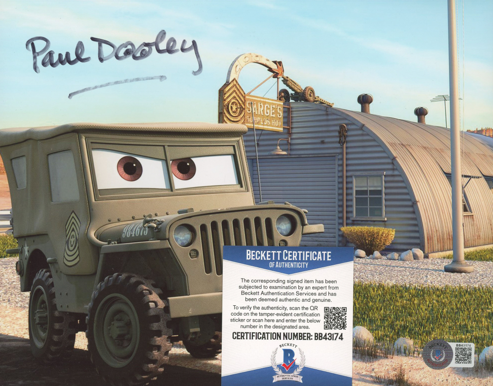 Paul Dooley Signed "Cars 2" 8x10 Photo (Beckett COA) | Pristine Auction