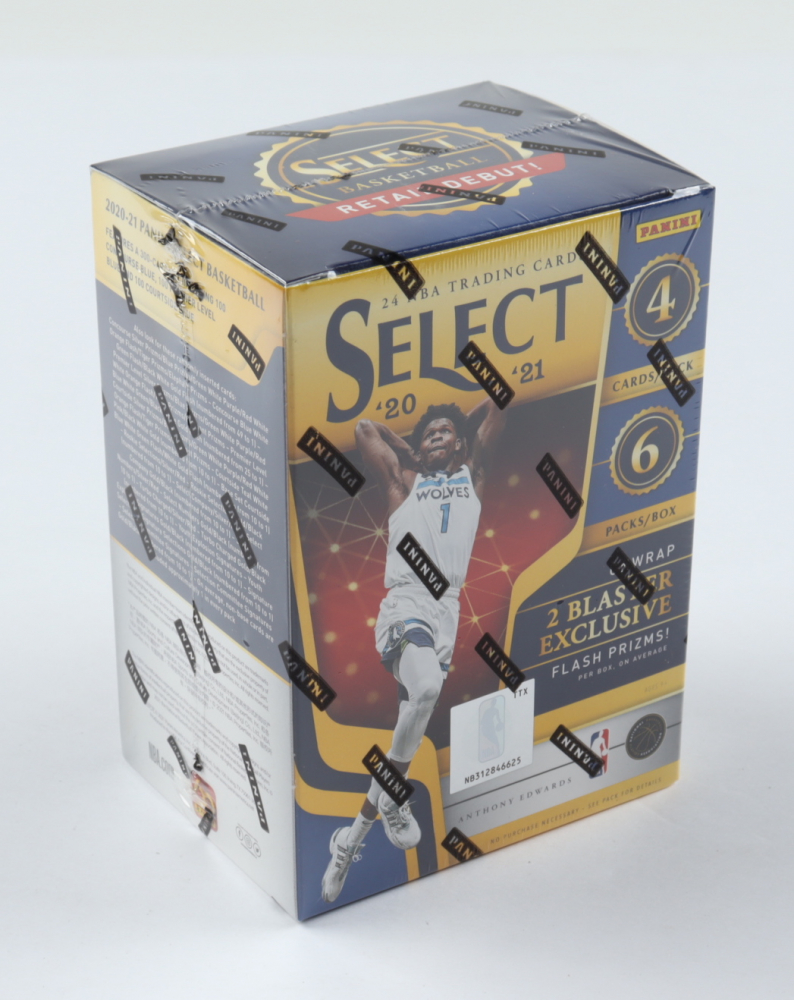 2020-21 Panini Select NBA Basketball Blaster Box with (6) Packs ...