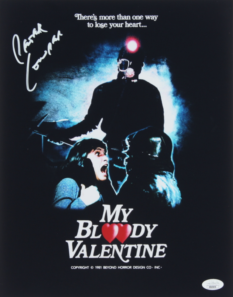 Peter Cowper Signed "My Bloody Valentine" 11x14 Photo (JSA COA ...