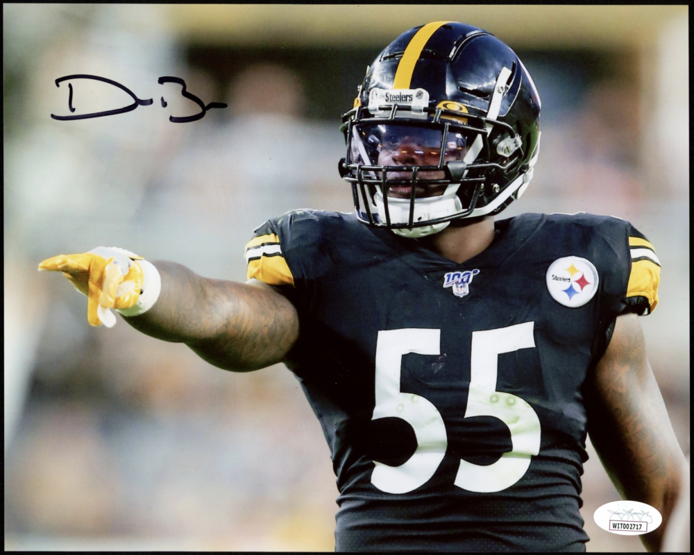 Devin Bush Jr. Signed Steelers 8x10 Photo (JSA Hologram) | Pristine Auction