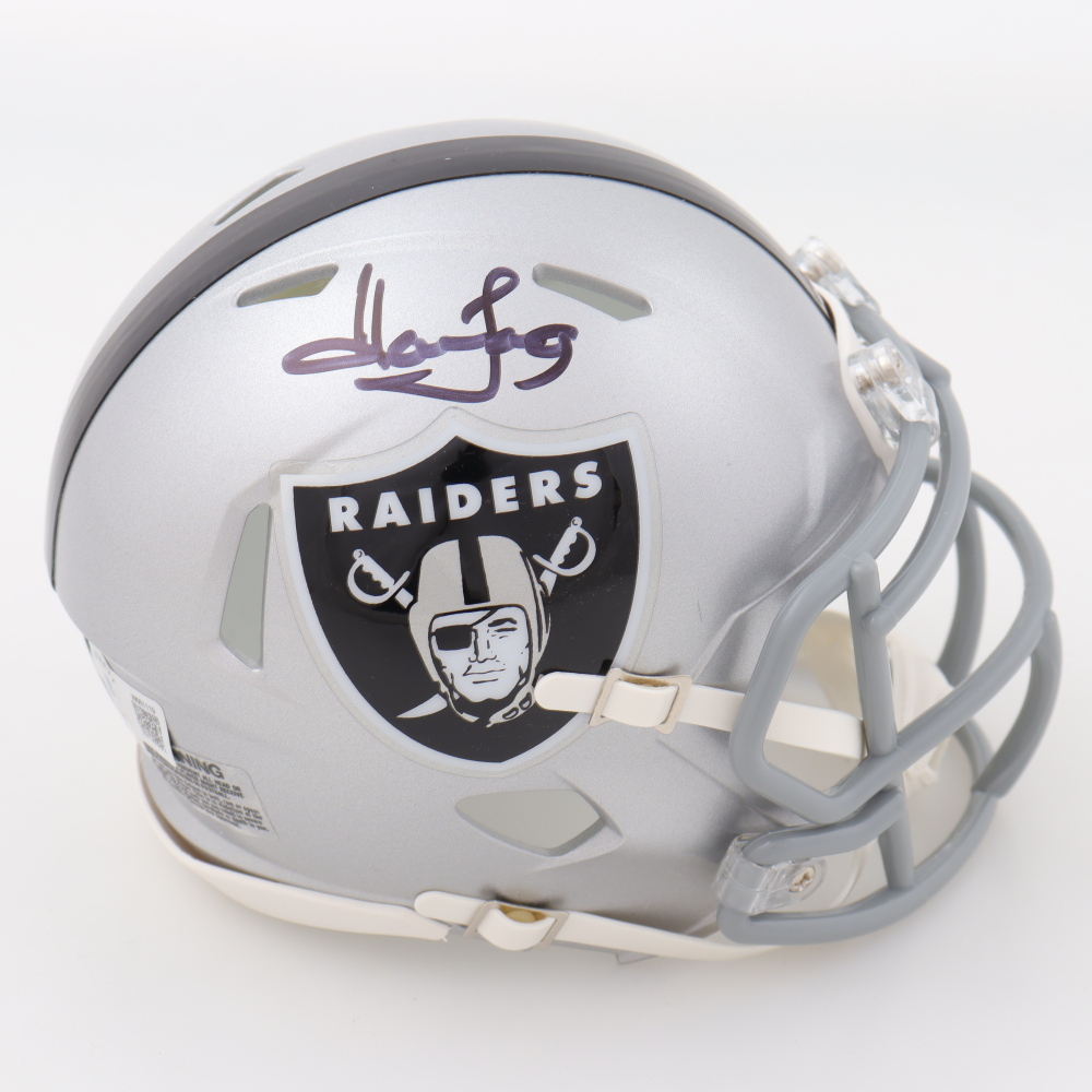 Howie Long Signed Raiders Speed Mini Helmet (Beckett) | Pristine Auction