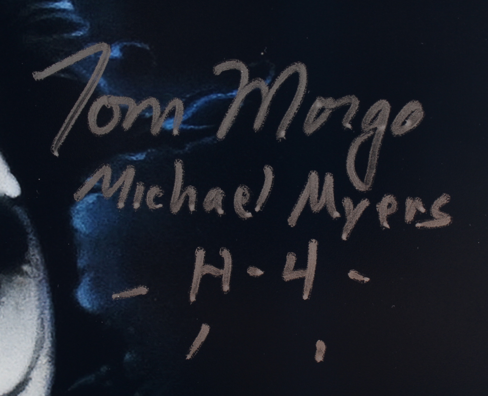 Tom Morga Signed "Halloween 4: The Return of Michael Meyers" 11x14 ...