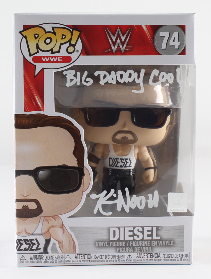 Kevin Nash Signed "WWE" #74 Diesel Funko Pop! Vinyl Figure Inscribed ...