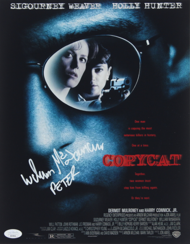 William McNamara Signed "Copycat" 11x14 Photo Inscribed "Peter" (JSA ...