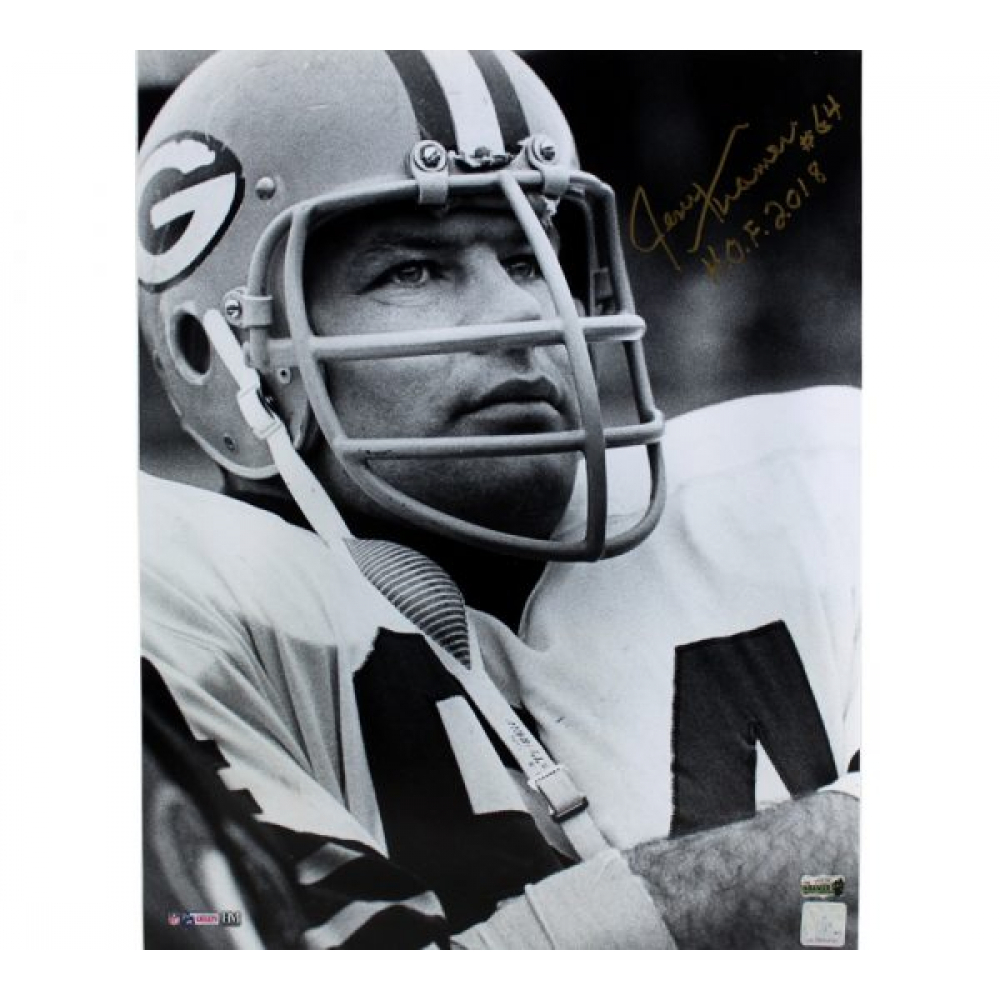 Jerry Kramer Signed Packers 16x20 Photo Inscribed "H.O.F. 2018" (Kramer ...