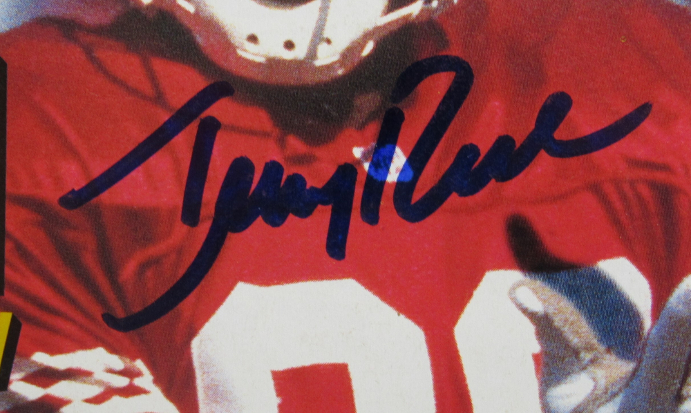 Jerry Rice Signed 1992 "Sports Illustrated" Magazine (PSA Hologram ...