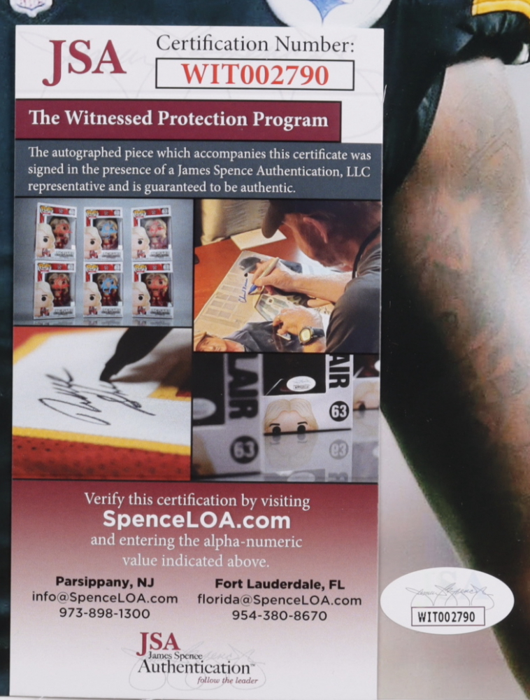 Devin Bush Jr. Signed Steelers 11x14 Photo (JSA COA) | Pristine Auction