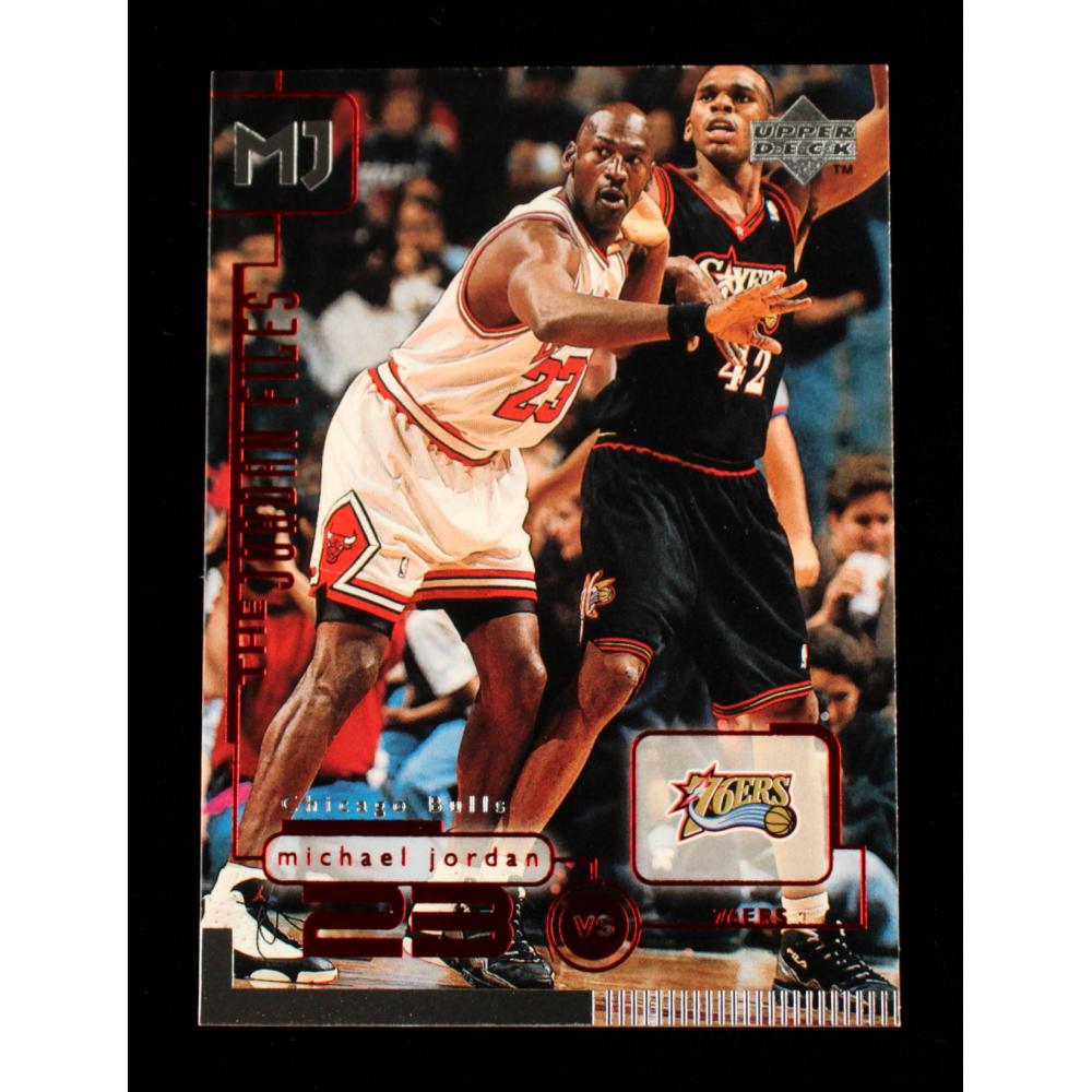 Michael Jordan 1998 Upper Deck Michael Jordan Living Legend #154 JF ...