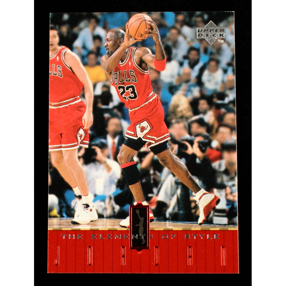 Michael Jordan 1998 Upper Deck Michael Jordan Living Legend #130 STY ...