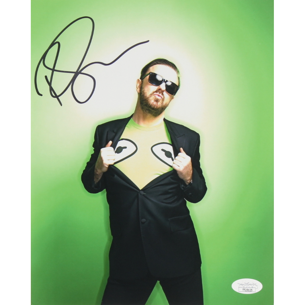 Ricky Gervais Signed 8x10 Photo (JSA COA) | Pristine Auction