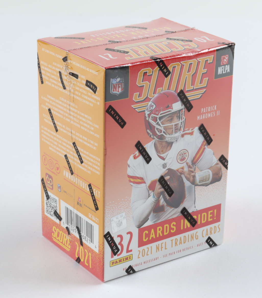 2021 Panini Score Football Blaster Box with (11) Packs | Pristine Auction