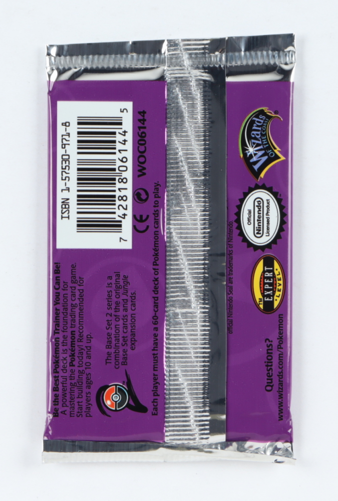 Pokemon Base Set 2 Booster Pack with (11) Cards | Pristine Auction