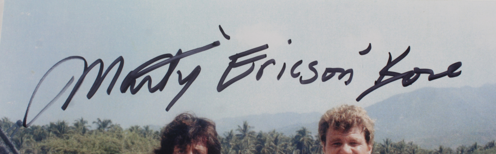Martin Kove Signed "Rambo: First Blood Part II" 8x10 Photo Inscribed ...