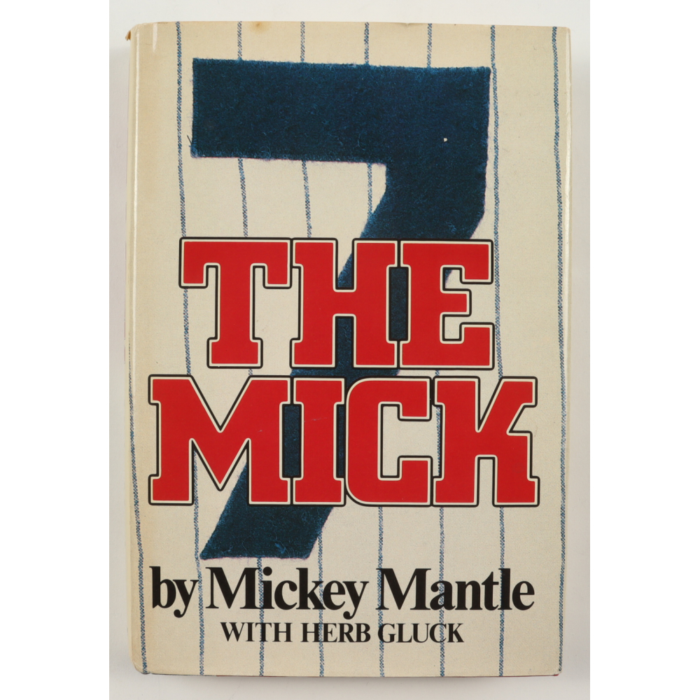 Mickey Mantle Signed "The Mick" Hardcover Book (Beckett LOA & JSA LOA ...