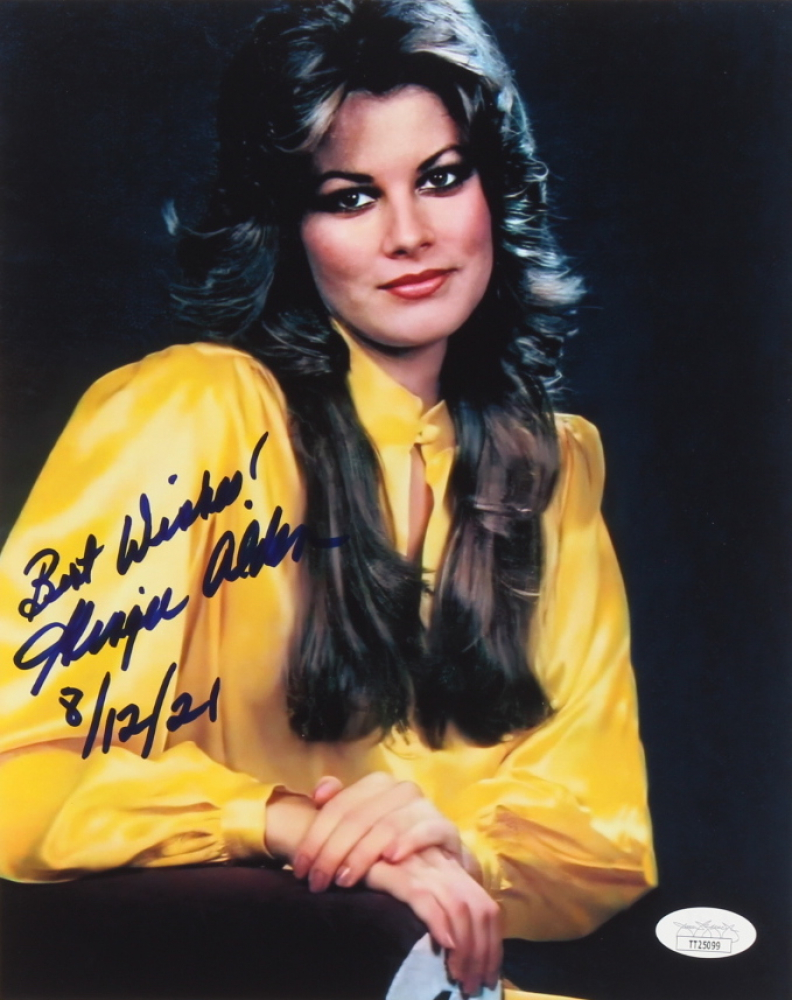 Ginger Alden Signed 8x10 Photo Inscribed "Best Wishes!" & "8/12/2021 ...