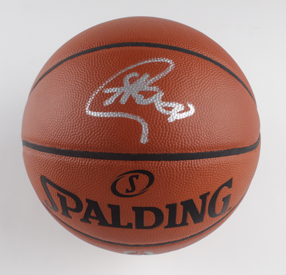 Stephen Curry Signed NBA Game Ball Basketball (JSA COA & Curry COA ...