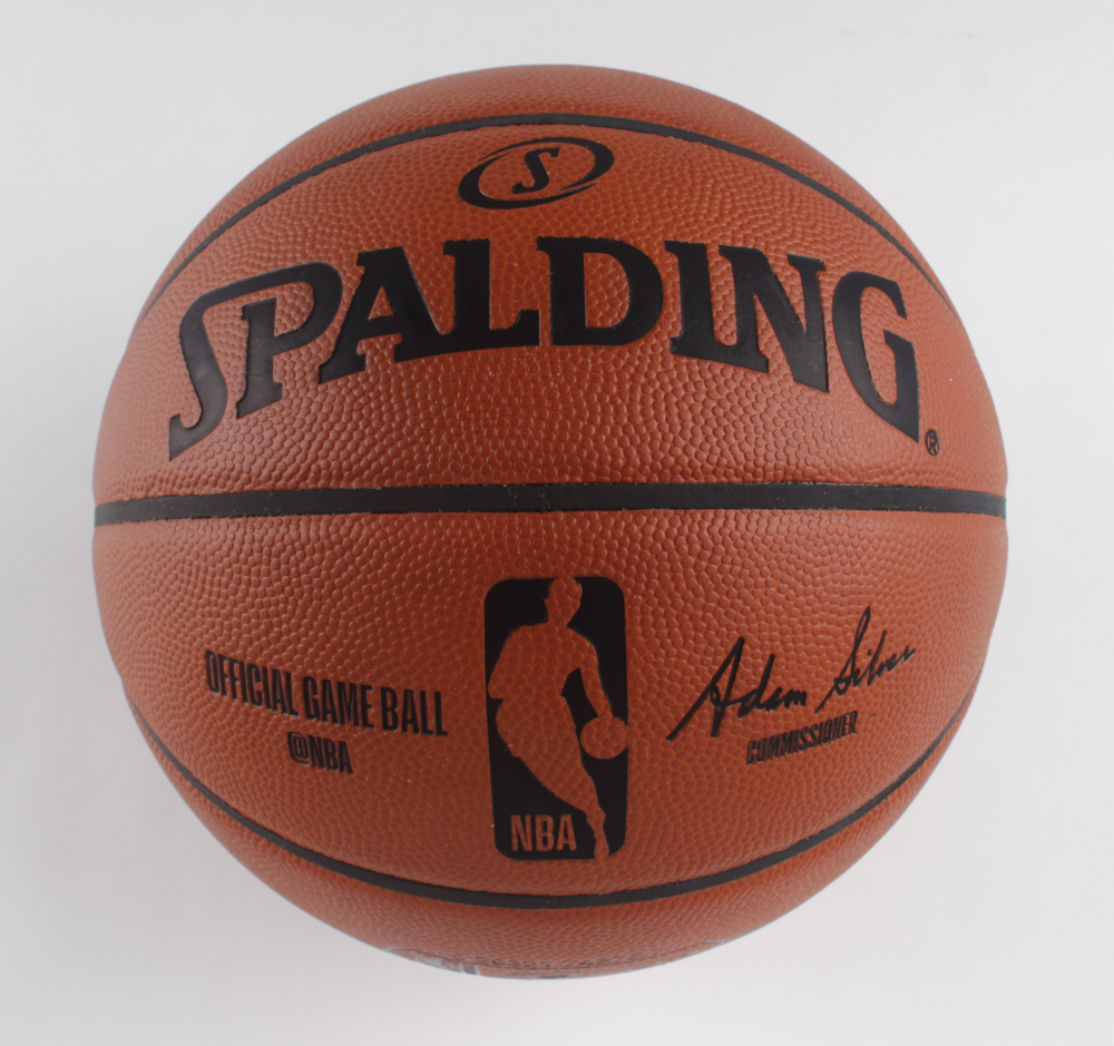 Stephen Curry Signed NBA Game Ball Basketball (JSA COA & Curry COA ...