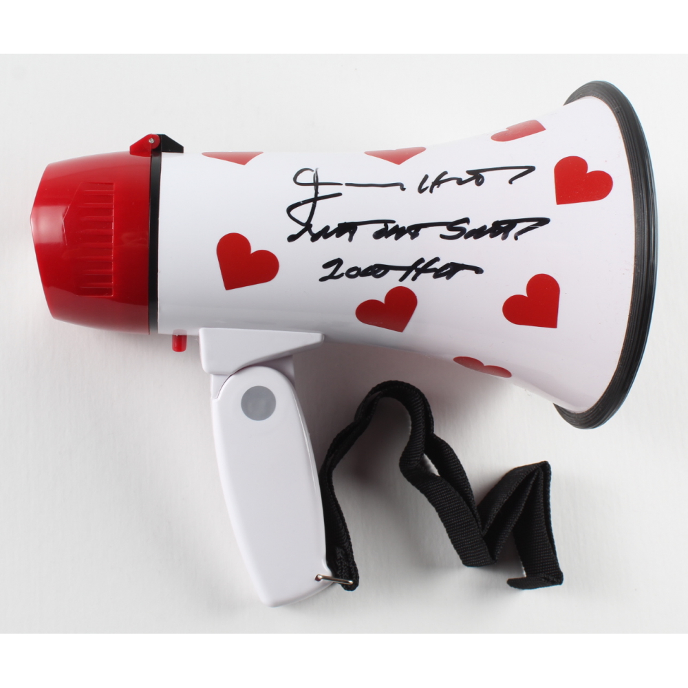 Jimmy Hart Signed Megaphone Inscribed "Mouth of the South" & "2005 HOF ...