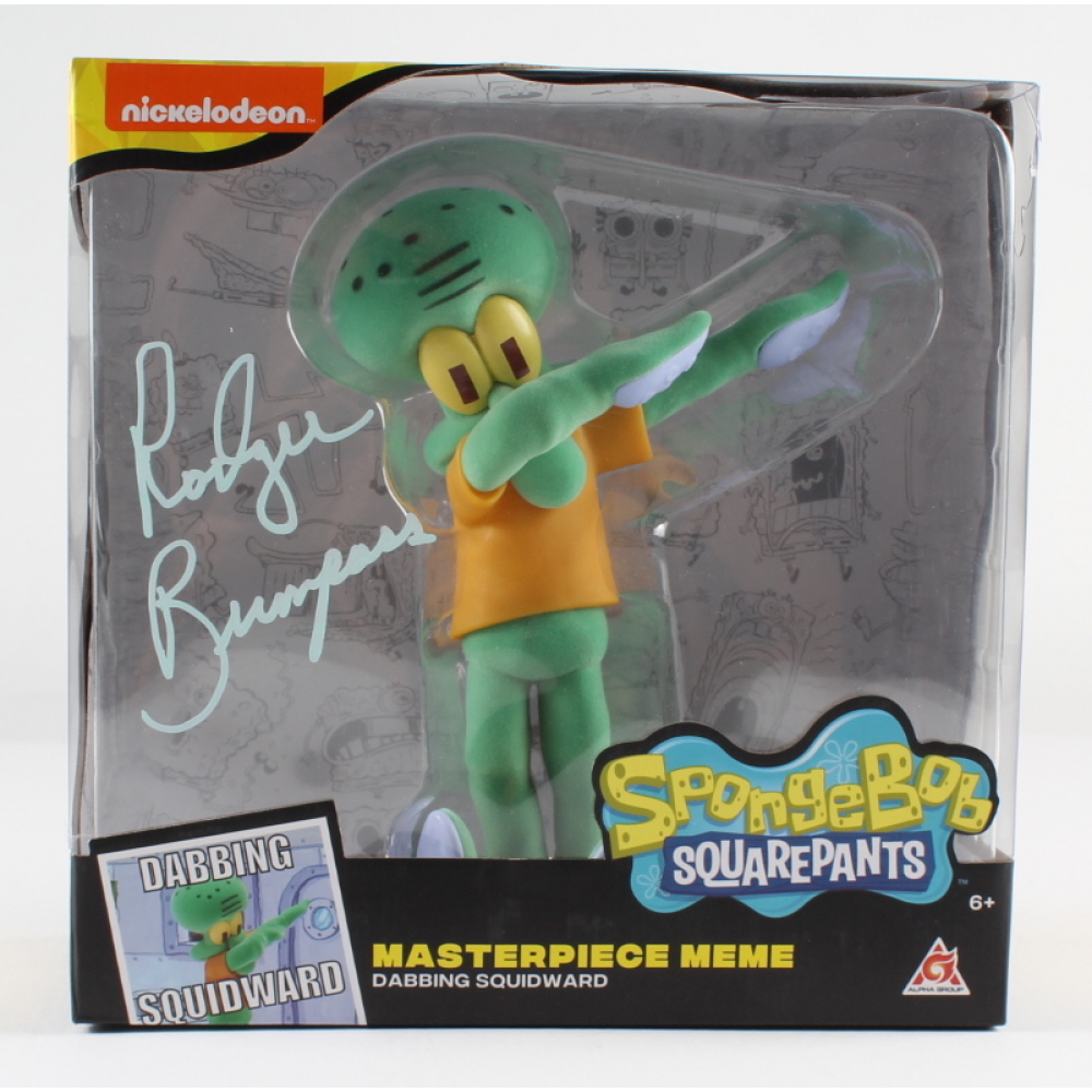 Rodger Bumpass Signed "SpongeBob SquarePants" Dabbing Squidward Action ...