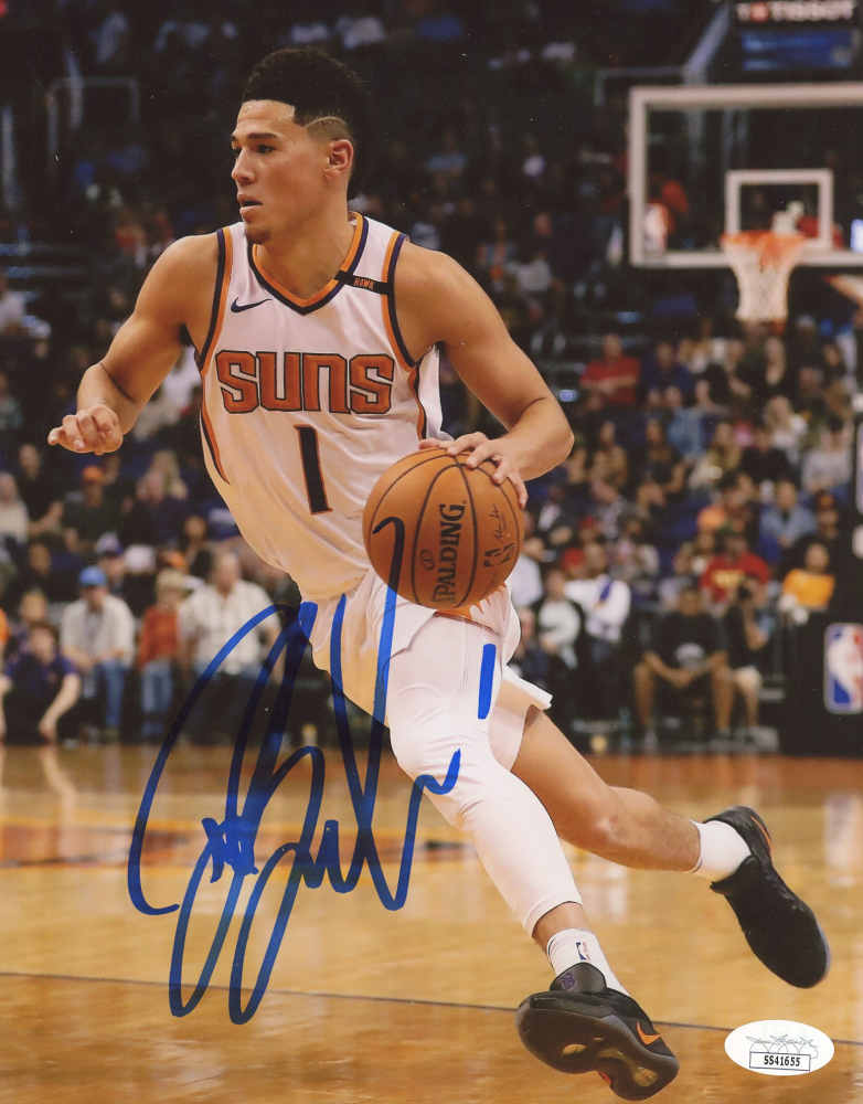 Devin Booker Signed Suns 8x10 Photo (JSA COA) | Pristine Auction