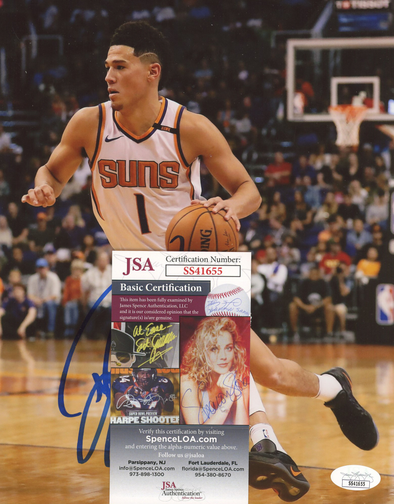 Devin Booker Signed Suns 8x10 Photo (JSA COA) | Pristine Auction