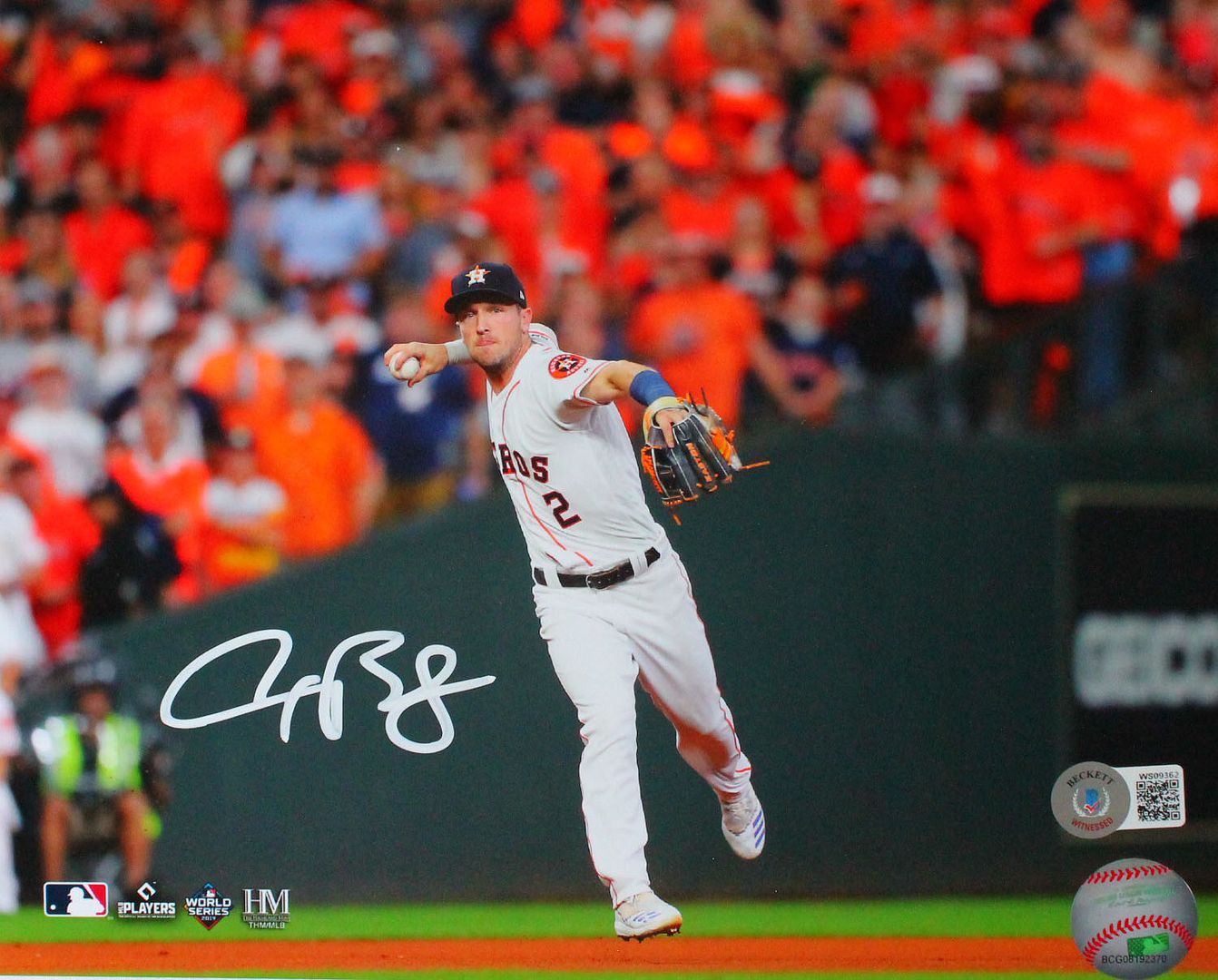 Alex Bregman Signed Astros 8x10 Photo (Beckett Hologram) | Pristine Auction