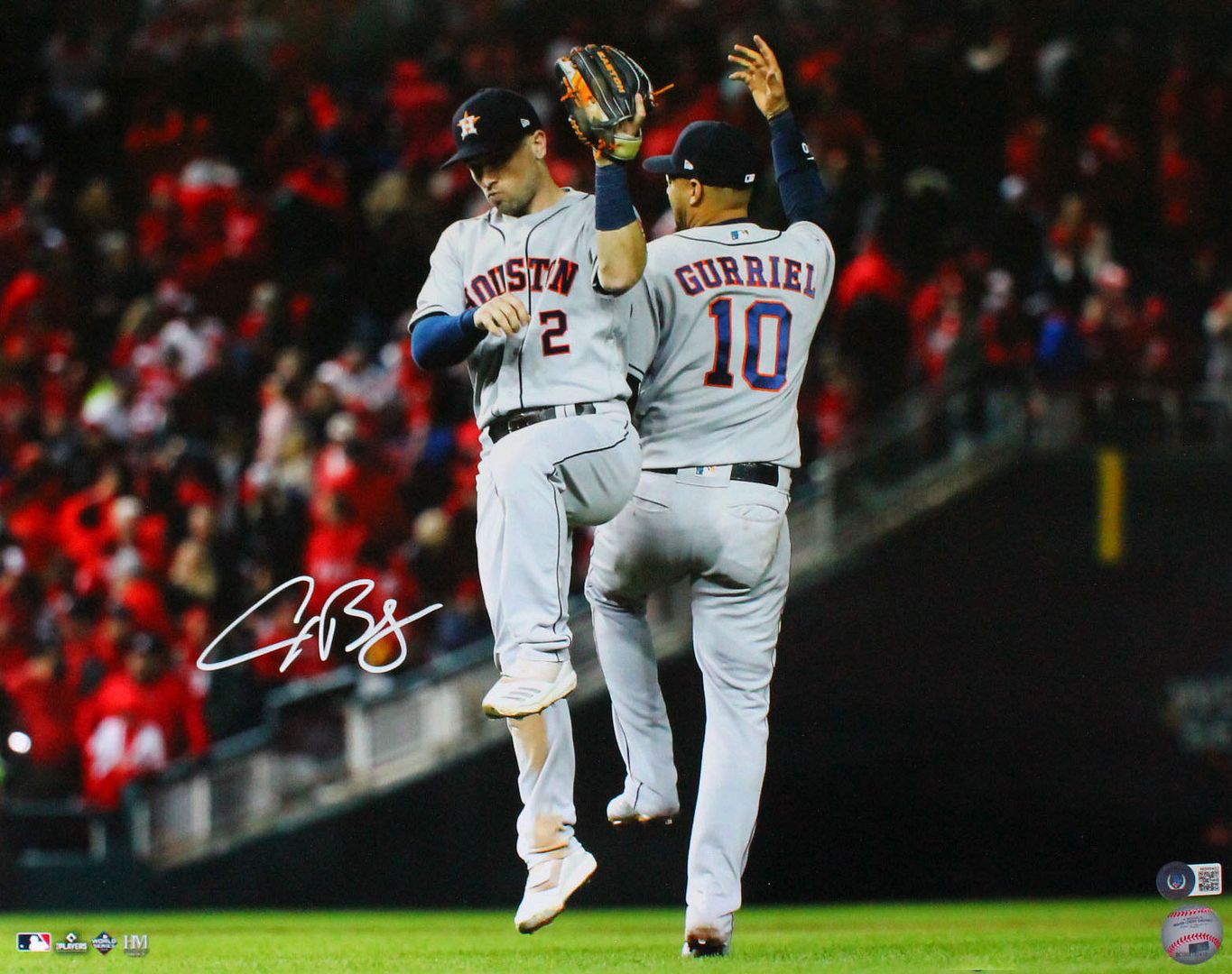 Alex Bregman Signed Astros 16x20 Photo (Beckett Hologram) | Pristine ...