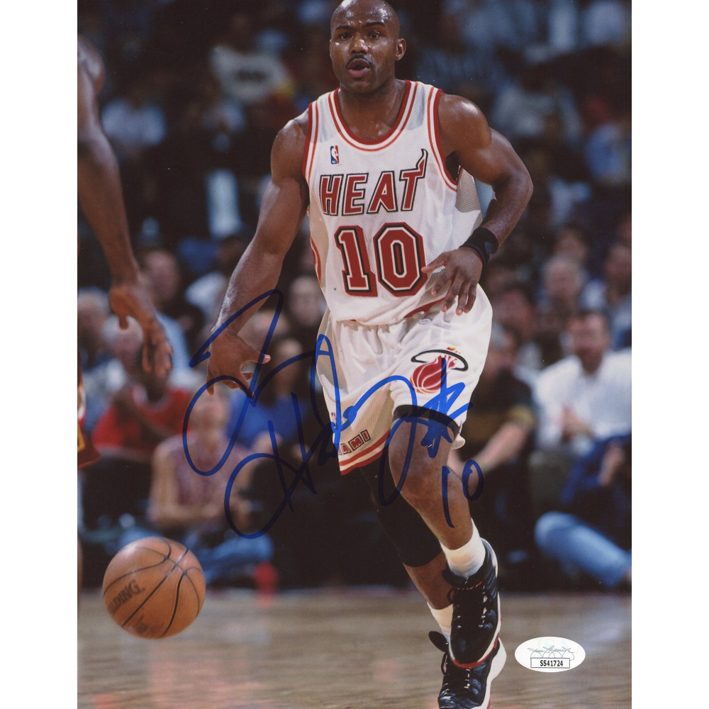 Tim Hardaway Signed Heat 8x10 Photo (JSA COA) | Pristine Auction