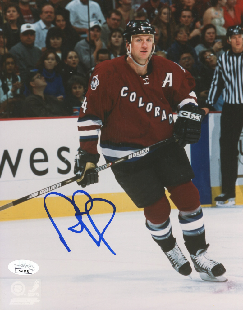 Rob Blake Signed Avalanche 8x10 Photo (JSA COA) | Pristine Auction