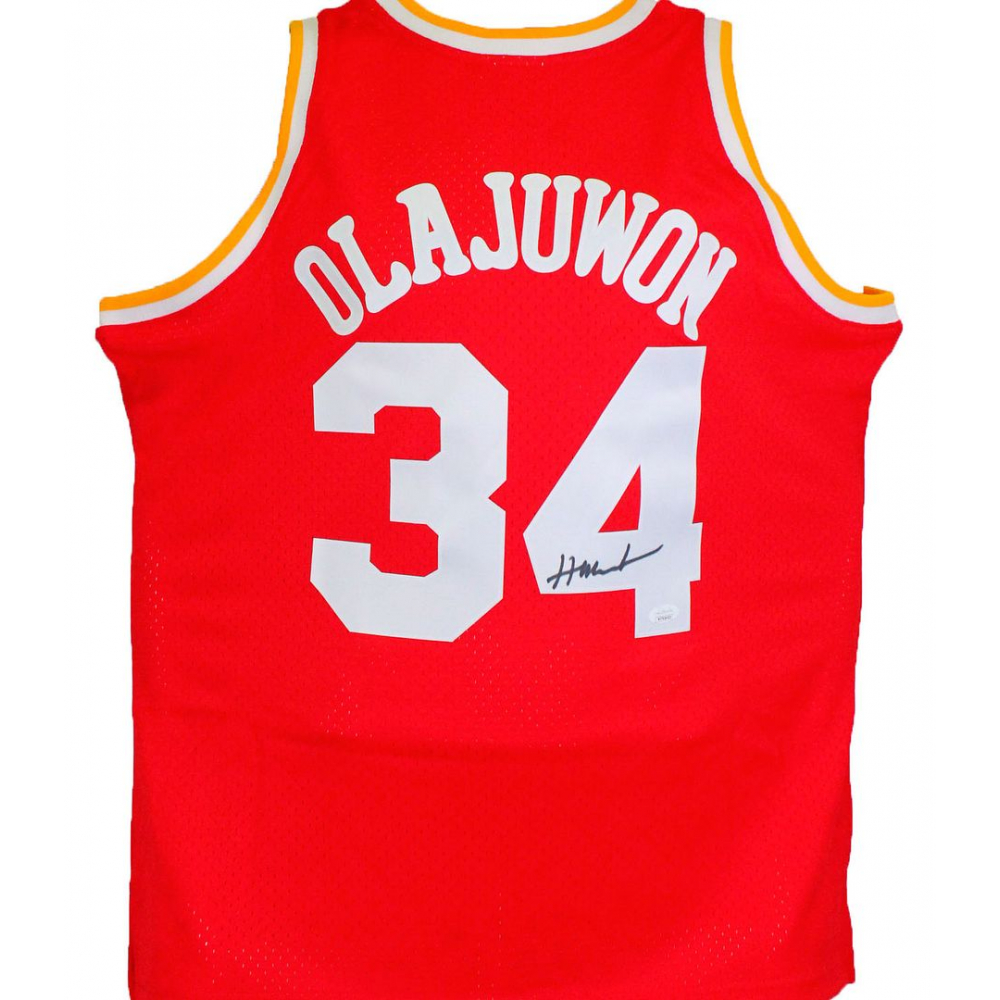 Hakeem Olajuwon Signed Rockets Jersey (JSA) | Pristine Auction