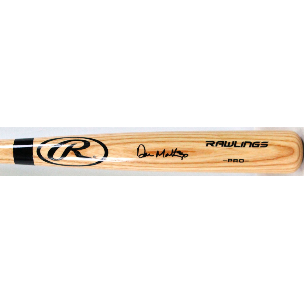 Don Mattingly Signed Rawlings Pro Baseball Bat (Beckett) | Pristine Auction