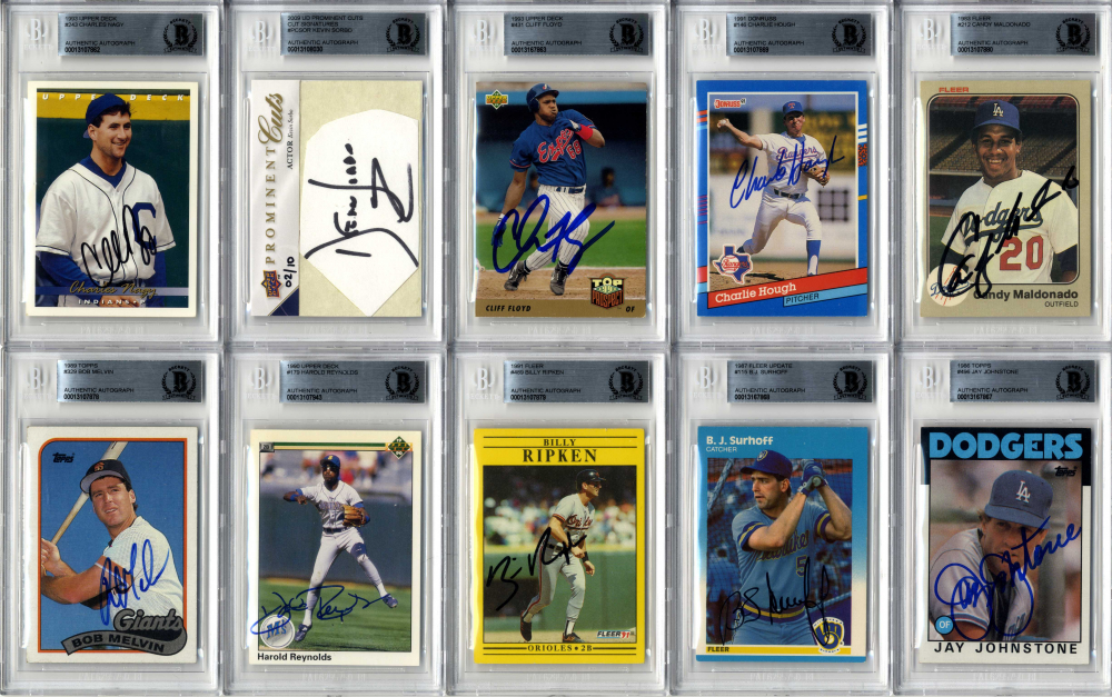 Timeless Authentic Inaugural Autograph Collection Series 1 Mystery Box ...