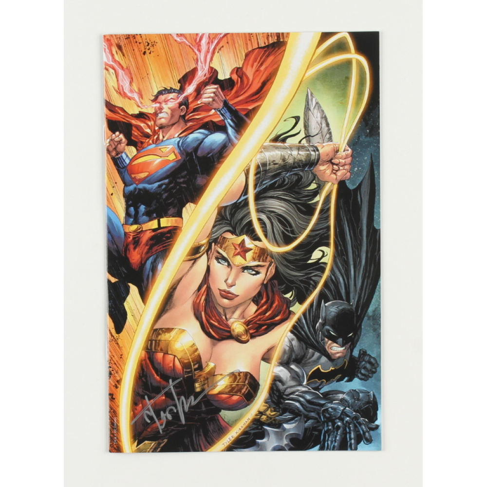 Tyler Kirkham Signed 2018 "Justice League" Issue #1 DC Comic Book ...