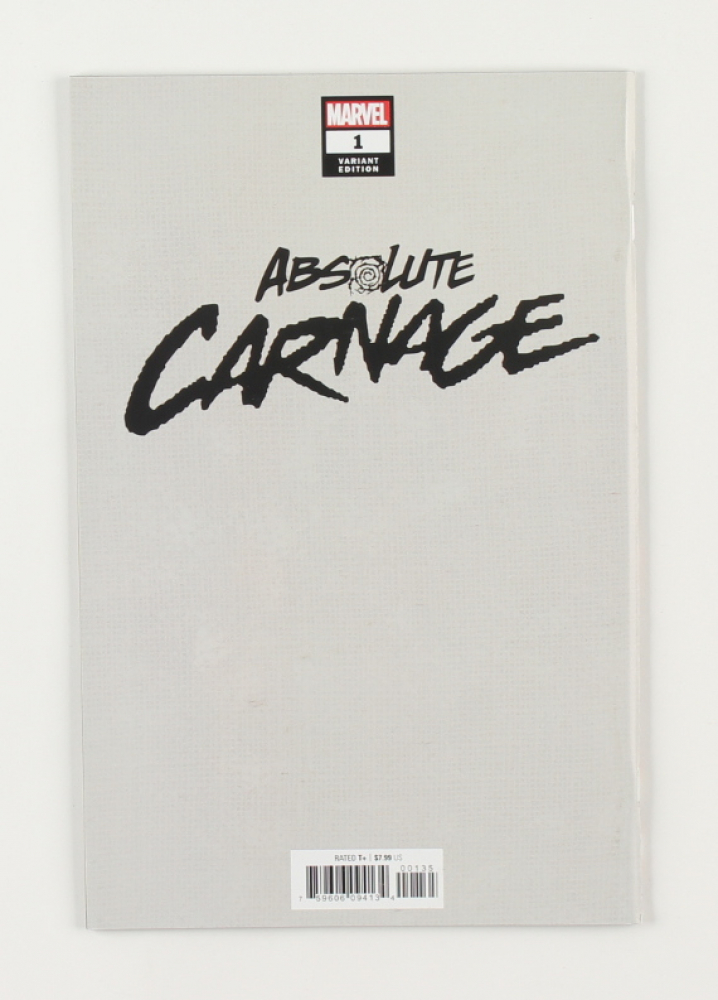 Tyler Kirkham Signed 2019 "Absolute Carnage" Issue #1 Virgin Edition ...