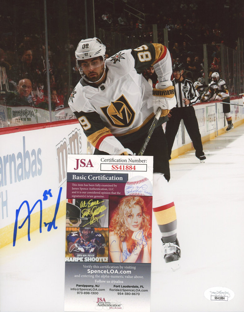 Alex Tuch Signed Golden Knights 8x10 Photo (JSA COA) | Pristine Auction