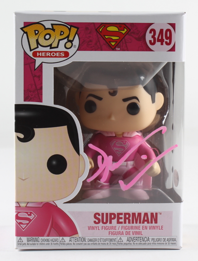 Dean Cain Signed "Superman" #349 Funko Pop! Vinyl Figure (PSA ...