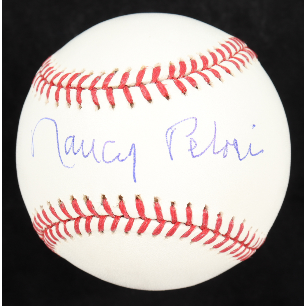 Nancy Pelosi Signed OML Baseball (JSA COA) | Pristine Auction
