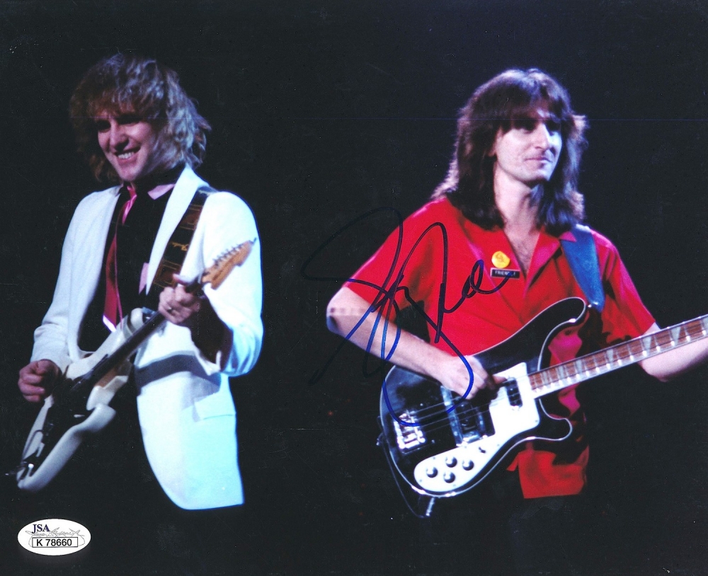 Geddy Lee Signed "Rush" 8x10 Photo (JSA COA) | Pristine Auction