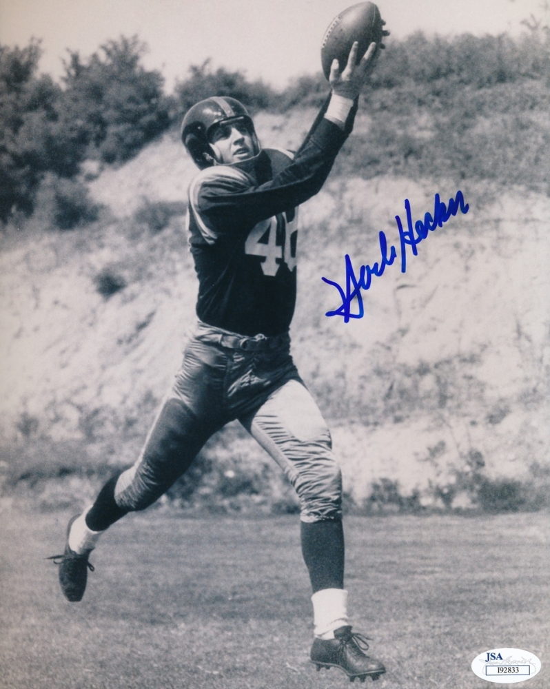 Norb Hecker Signed Redskins 8x10 Photo (JSA COA) | Pristine Auction