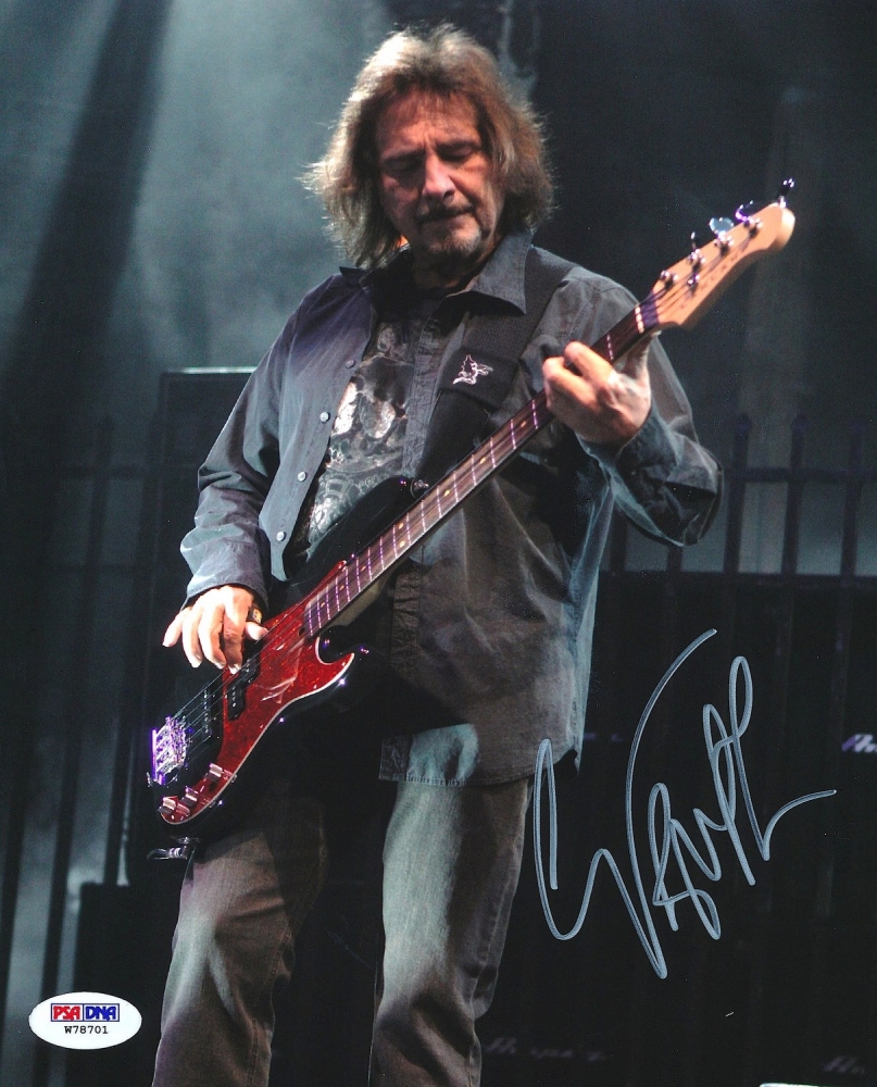 Geezer Butler Signed 8x10 Photo (PSA COA) | Pristine Auction