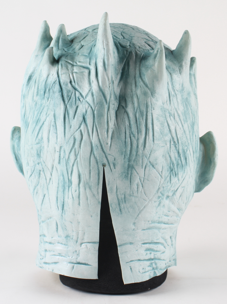 Richard Brake Signed "Game of Thrones" Night King Mask Inscribed ...