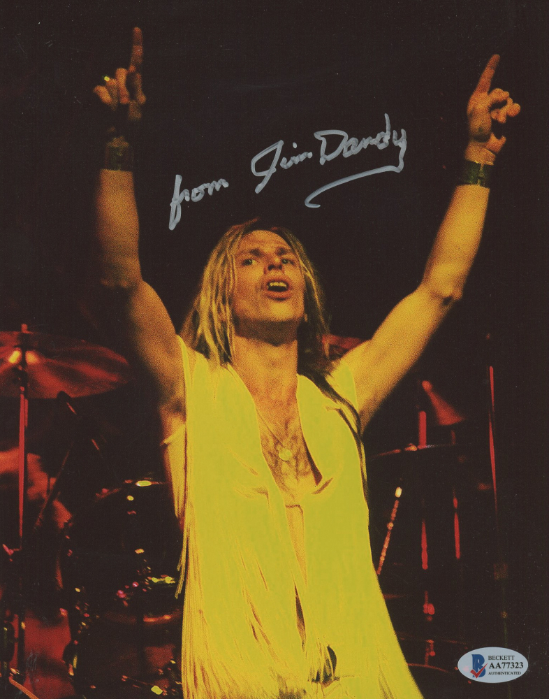 Jim "Dandy" Mangrum Signed 8x10 Photo Inscribed "From" (Beckett COA ...