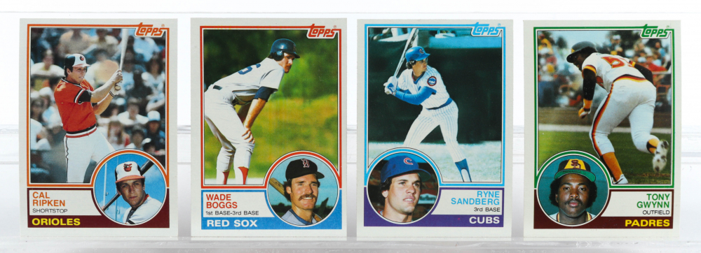 1983 Topps Baseball Complete Set of (792) Cards with Tony Gwynn #482 RC ...