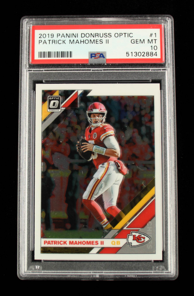 Patrick Mahomes II 2019 Donruss Optic #1 (PSA 10) | Pristine Auction