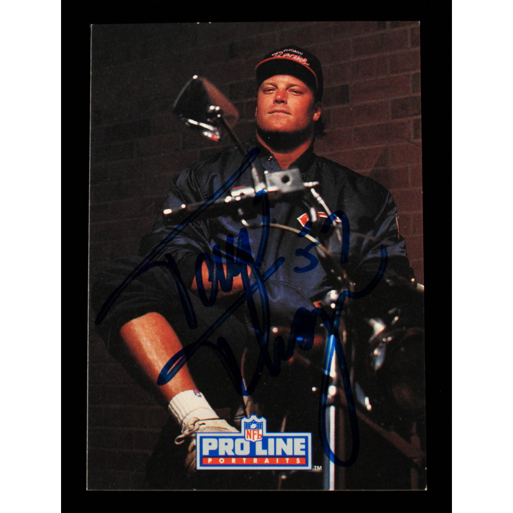 Tom Thayer Signed 1991 Pro Line Portraits #218 (Beckett COA) | Pristine ...