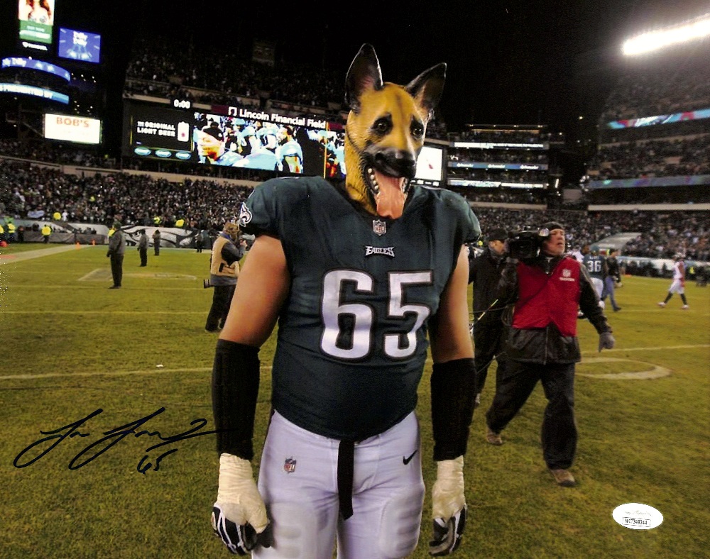 Lane Johnson Signed Eagles 11x14 Photo (JSA) | Pristine Auction