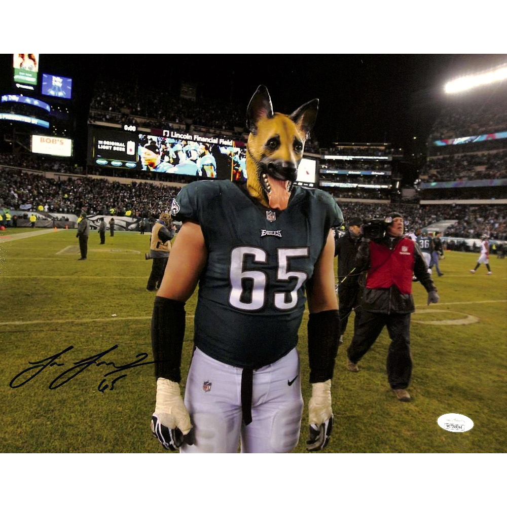 Lane Johnson Signed Eagles 11x14 Photo (JSA) | Pristine Auction